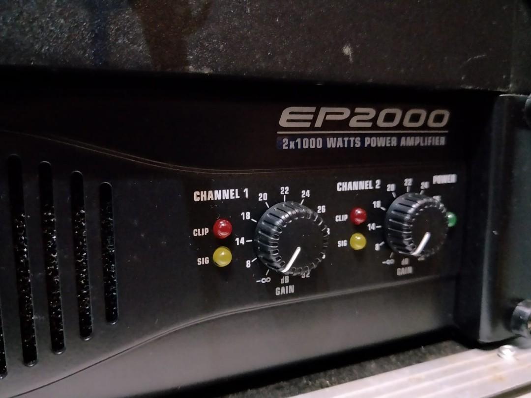 Berhinger PA Sound System full set. Neg., Audio, Other Audio Equipment ...