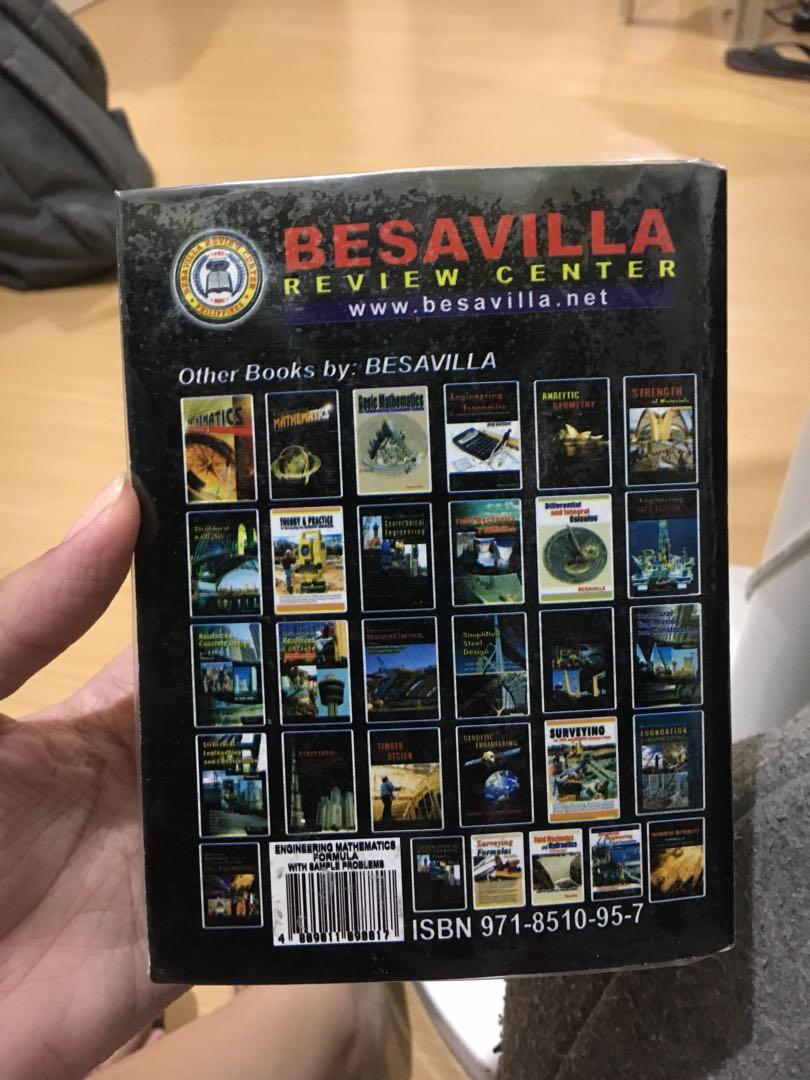 Engineering Mathematics Formula (with Sample Problems) - Besavilla ...