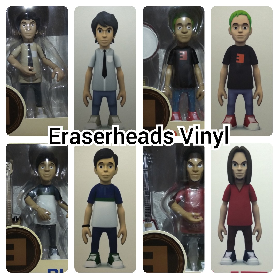Eraserheads Vinyl Toy Set by Coolrain Studio, Hobbies & Toys, Toys ...