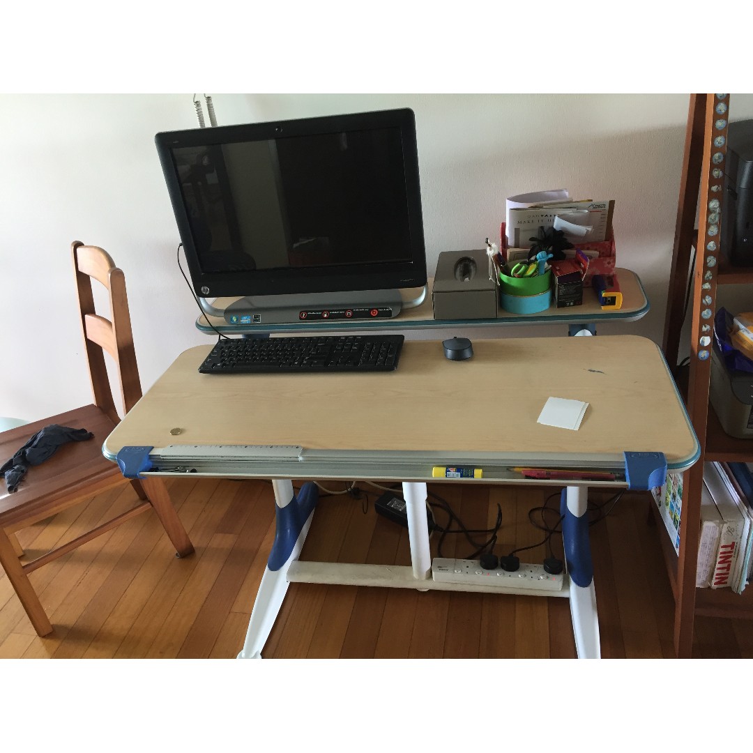 Ergoworks study table, Furniture & Home Living, Furniture, Tables ...