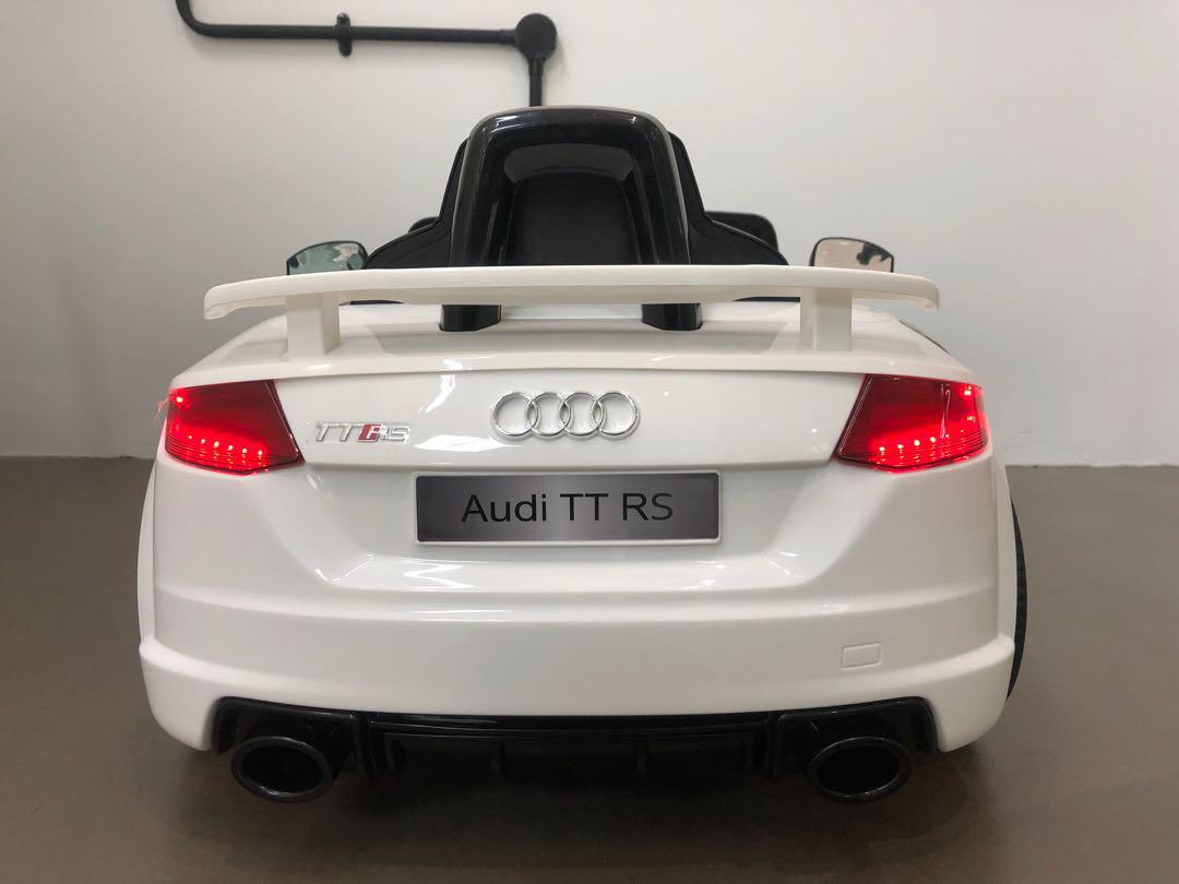 Licensed 12v Audi TT RS Kids Electric Ride In Car with Parental Remote ...