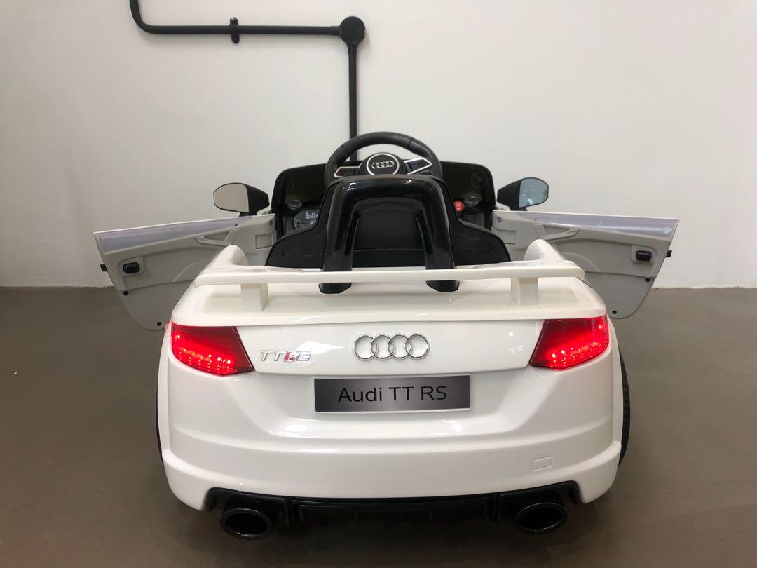Licensed 12v Audi TT RS Kids Electric Ride In Car with Parental Remote ...