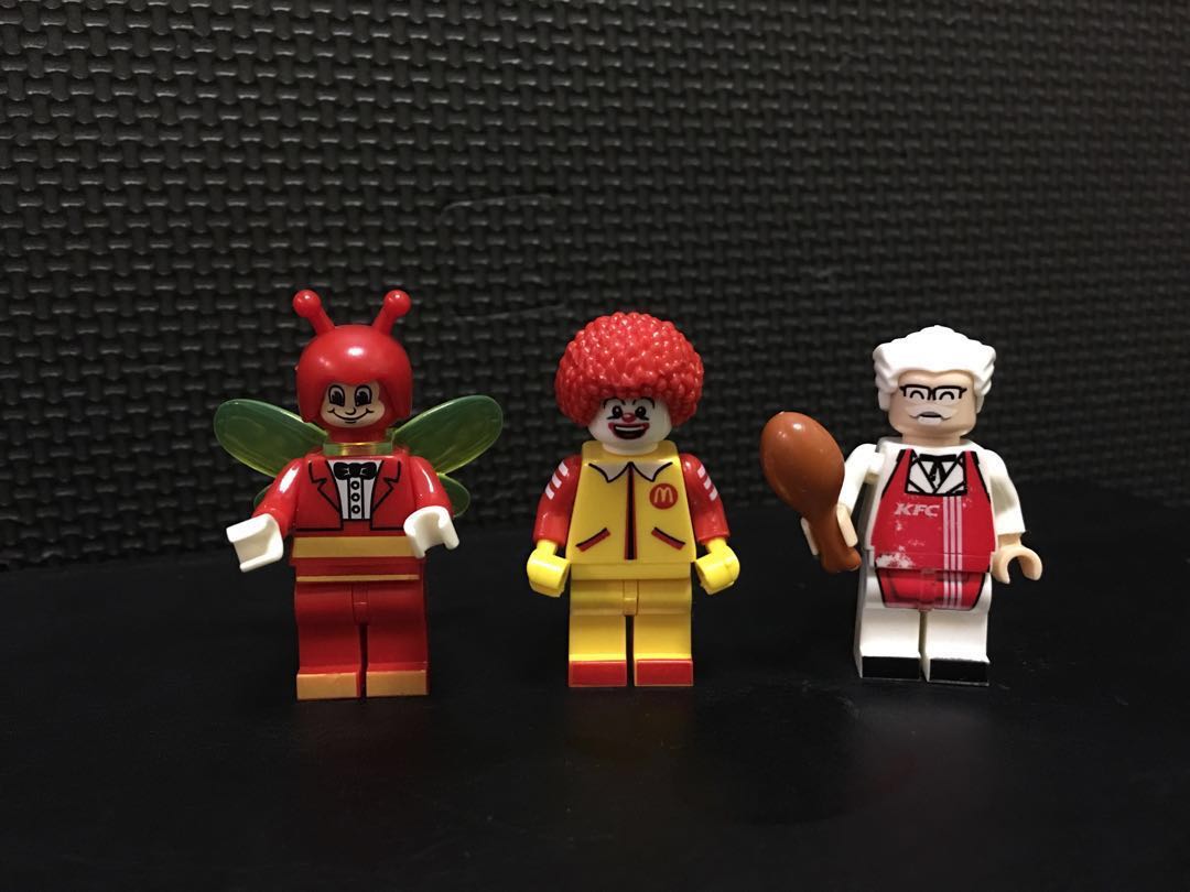 mini figure set ( KFC , RONALD , jollibee ), Hobbies & Toys, Toys ...