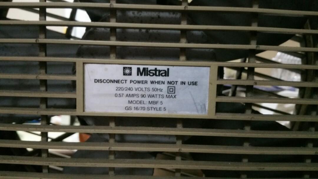 Mistral Box Fan, Furniture & Home Living, Lighting & Fans, Fans on ...