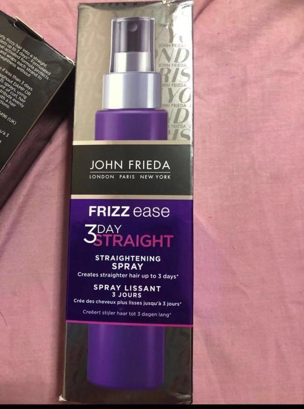 NEW John Frieda Frizz Ease 3 Day Straight Straightening Spray, Beauty ...