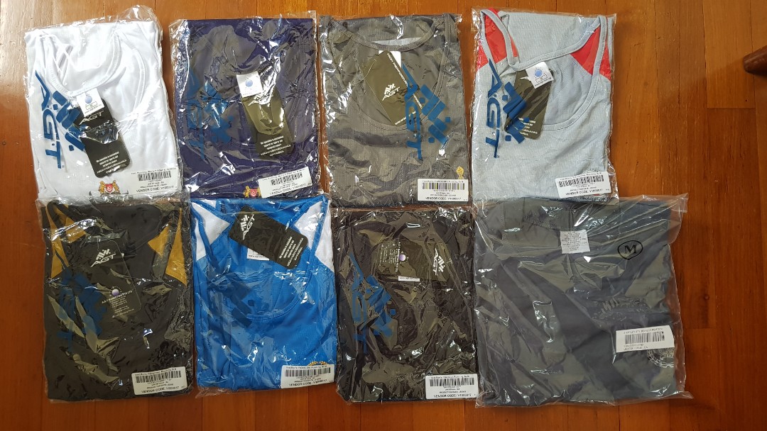 SAF/RSAF + other vocations Singlets/Vests for sale!, Sports Equipment ...