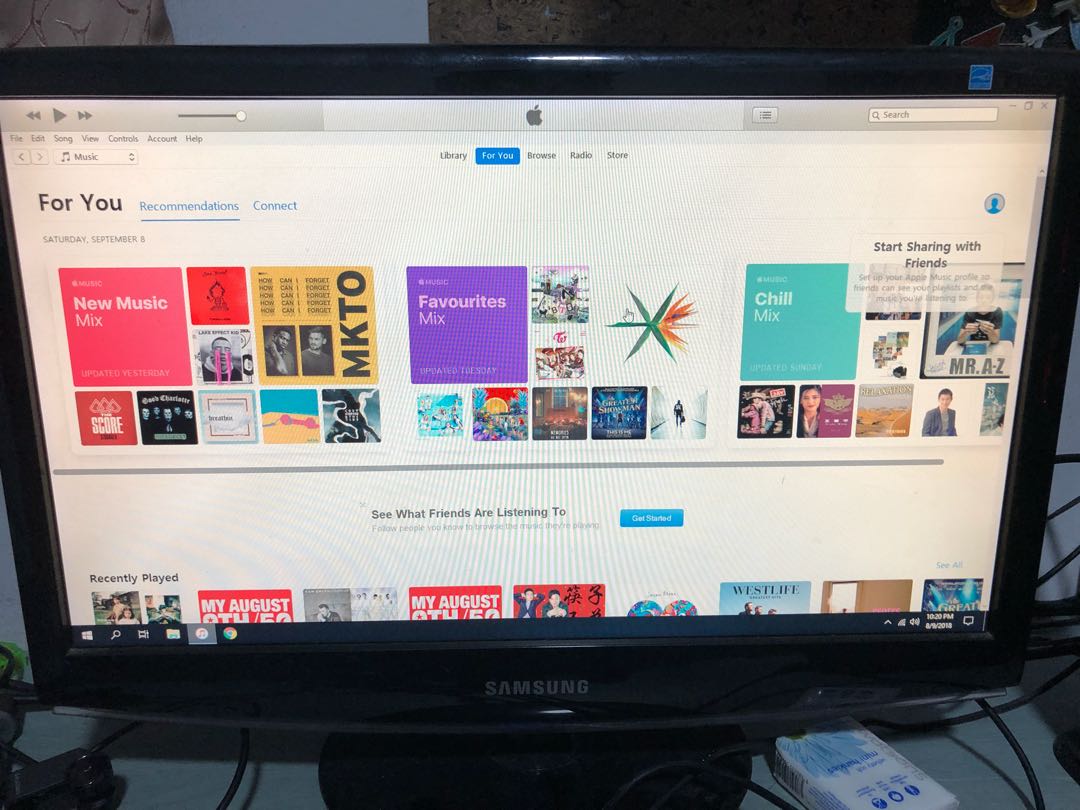 Samsung monitor 2033SW, Home Appliances, TVs & Entertainment Systems on ...
