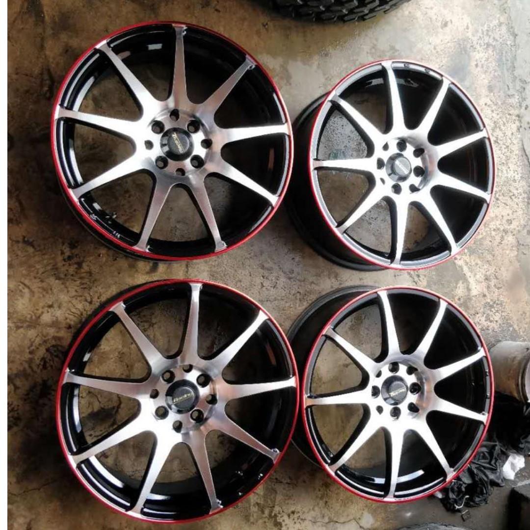 SPORT RIM 17inch VIOS CITY ALZA WAJA PERSONA JAZZ, Auto Accessories on ...
