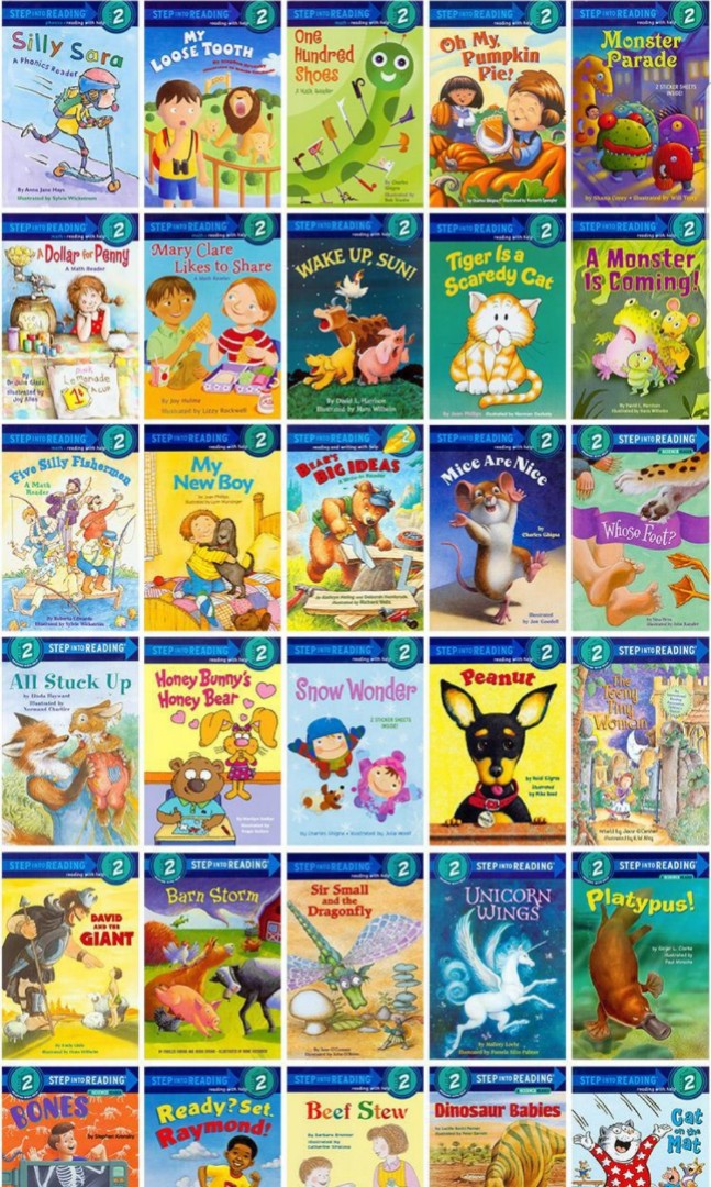 Step into Reading - Step 2 (30 books), Hobbies & Toys, Books & Magazines, Children's Books on ...
