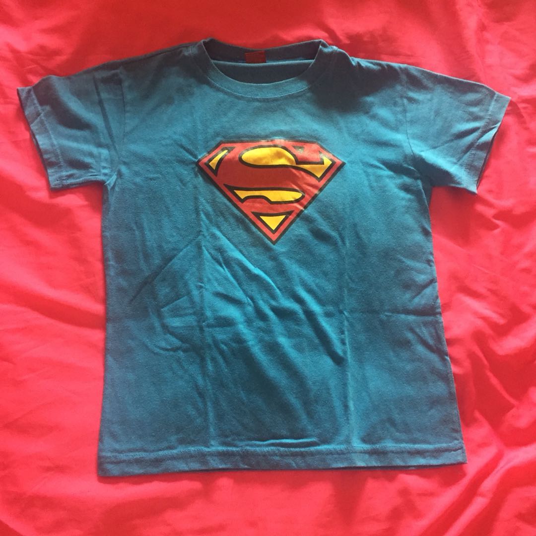 Superman logo shirt, Women's Fashion, Tops, Shirts on Carousell