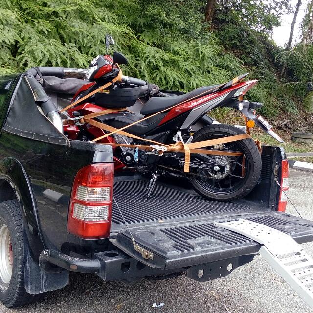 TOWING / POS MOTOR MURAH DENGAN PICKUP 4X4, Motorbikes on Carousell