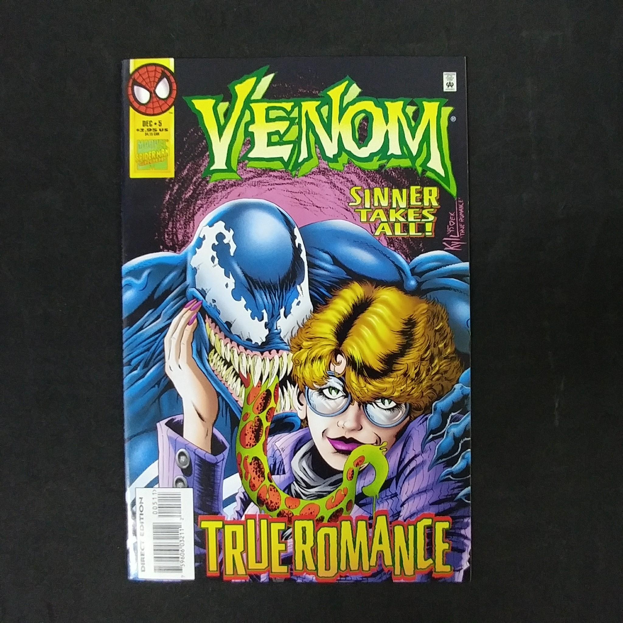 VENOM : Sinner Takes All! #1-5 COMPLETE SET (1995) 1st SHE-VENOM ...