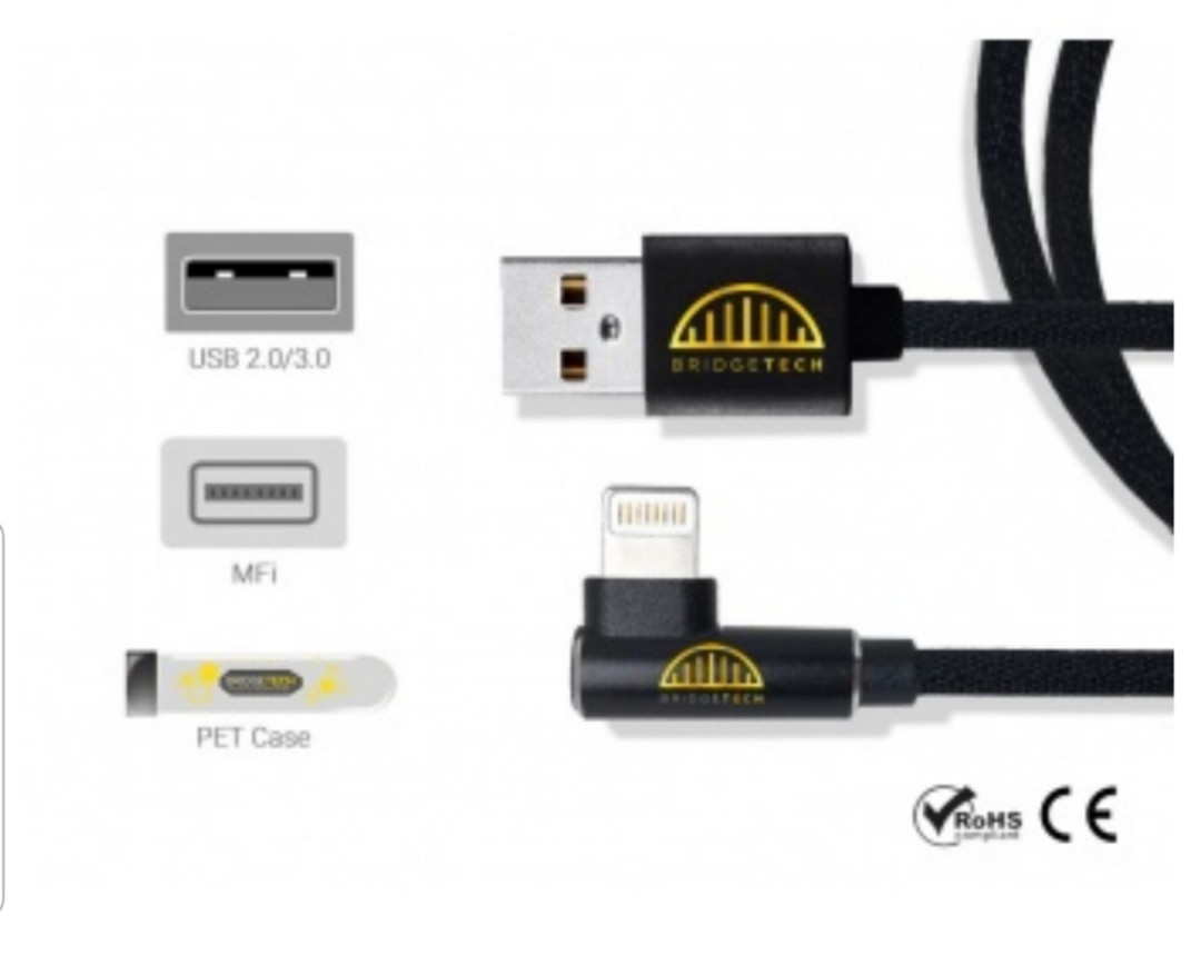 BRIDGETECH MFI LIGHTNING (IOS) TYPE GAMING CABLE, Mobile Phones ...