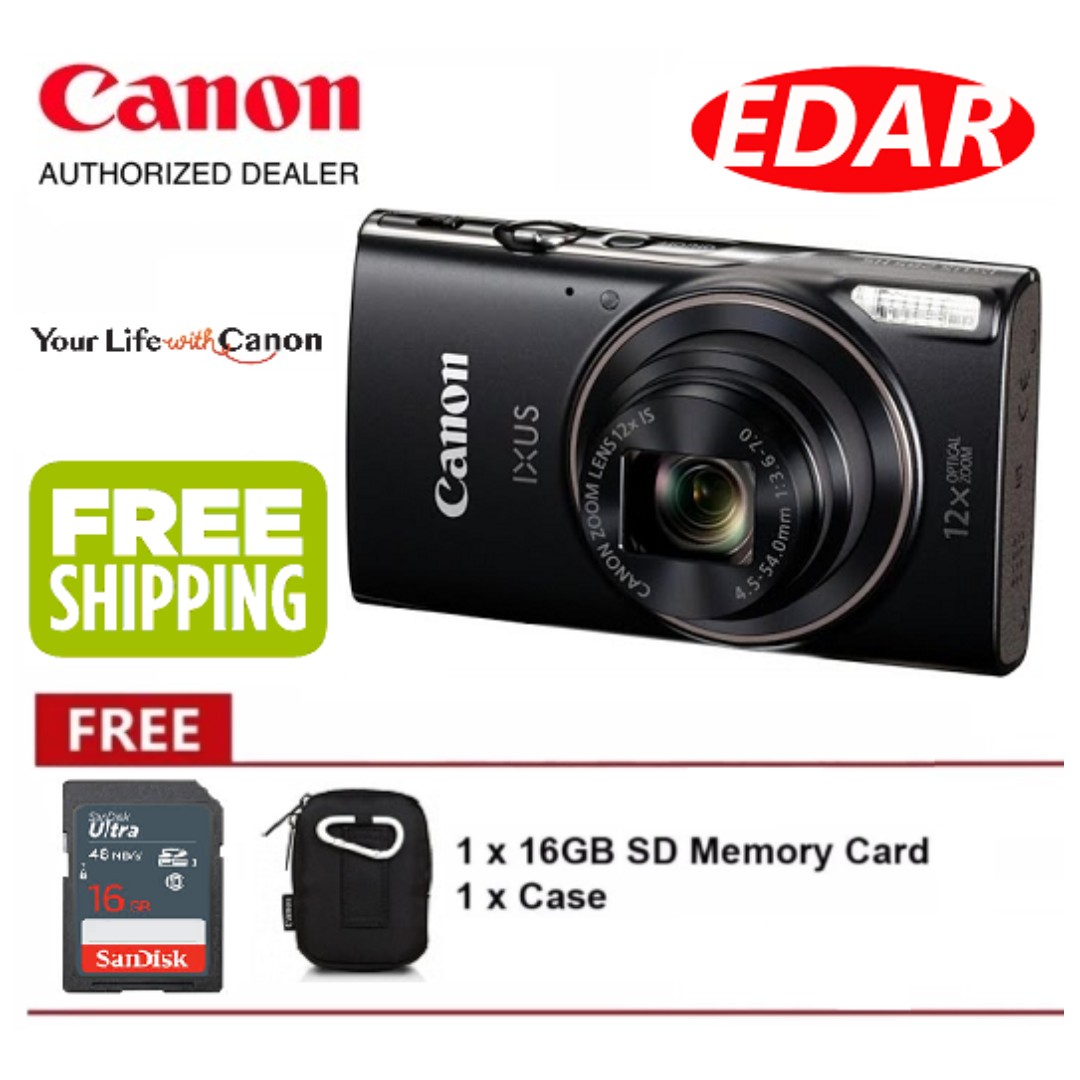 CANON IXUS 285 HS COMPACT CAMERA, Photography, Cameras on Carousell