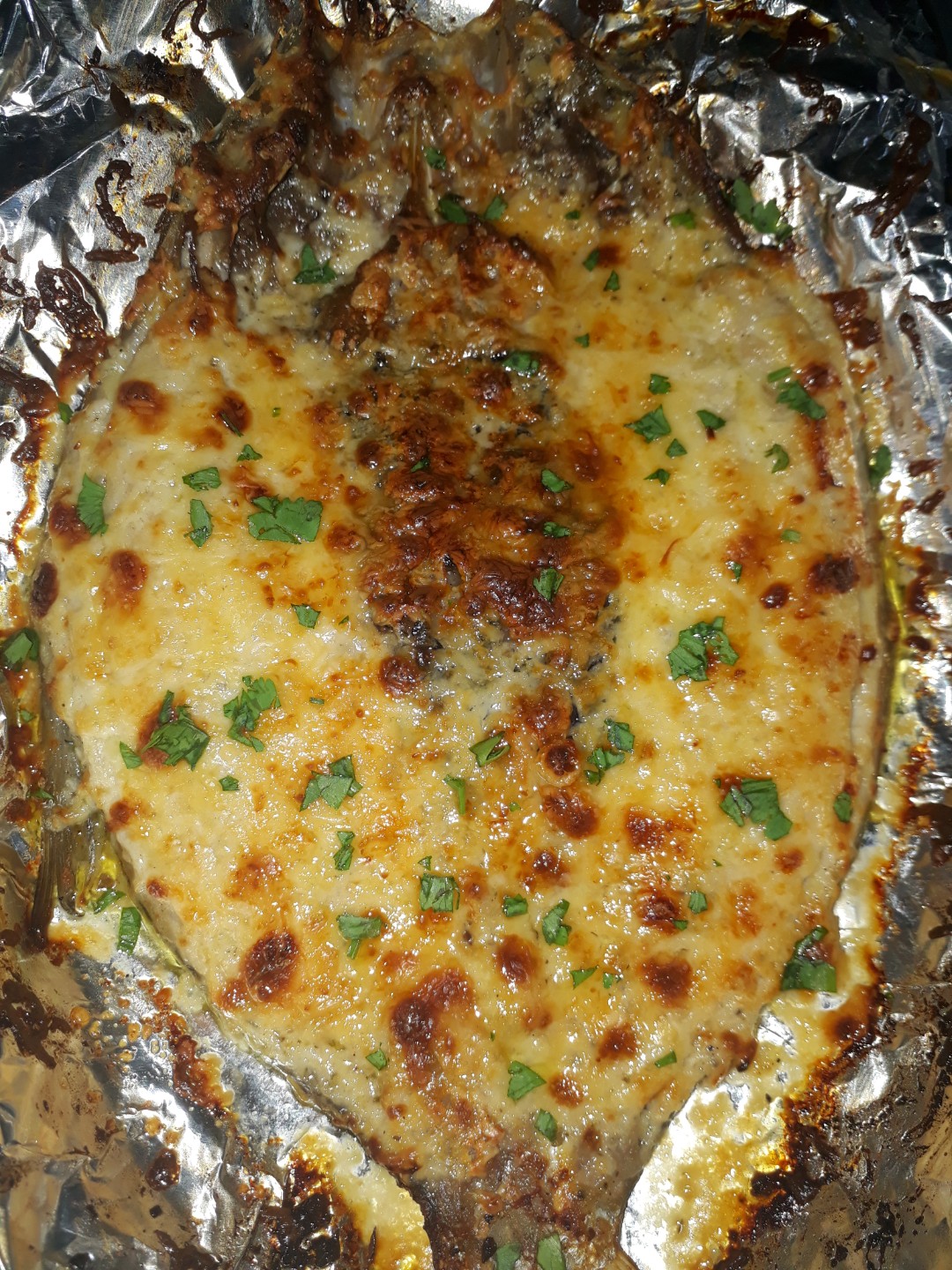 Cheesy Baked Bangus, Food & Drinks, Homemade Bakes on Carousell