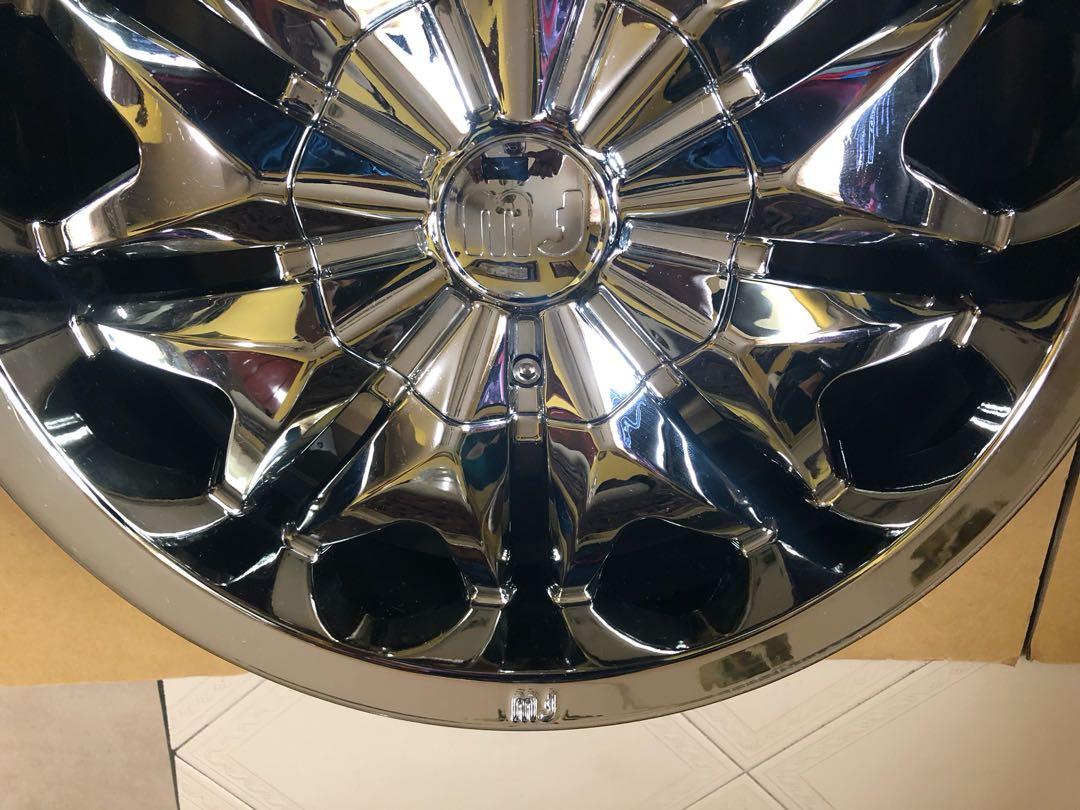 Chrome Rims, Car Accessories, Tyres & Rims on Carousell