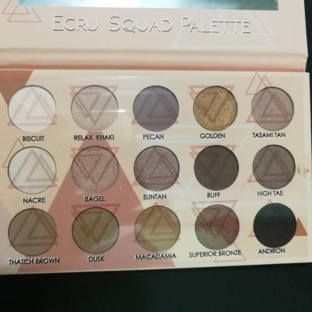 Detail Makeover Ecru Squad Palette (15 colours eyeshadow), Beauty ...