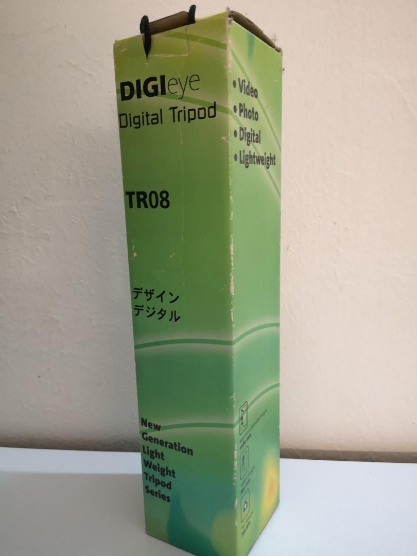 DIGIeye Digital Tripod TR08, Photography, Photography Accessories ...