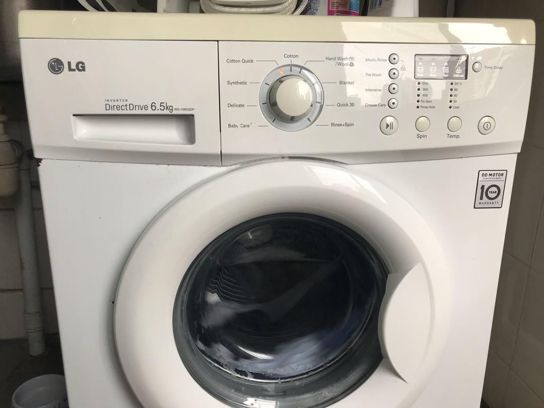 Front loader washing machine, TV & Home Appliances, Washing Machines ...