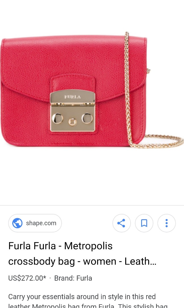 Furla sling bag, Women's Fashion, Bags & Wallets, Cross-body Bags on ...