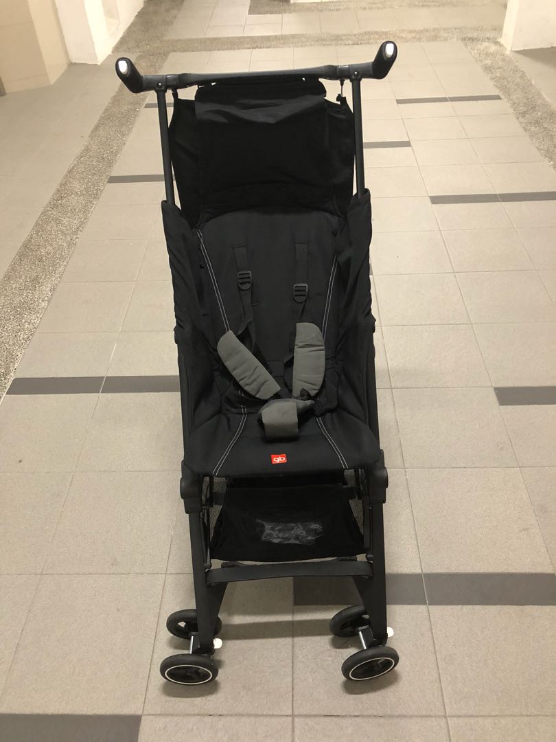 GB Pockit+ stroller monument black, Babies & Kids, Going Out, Strollers ...