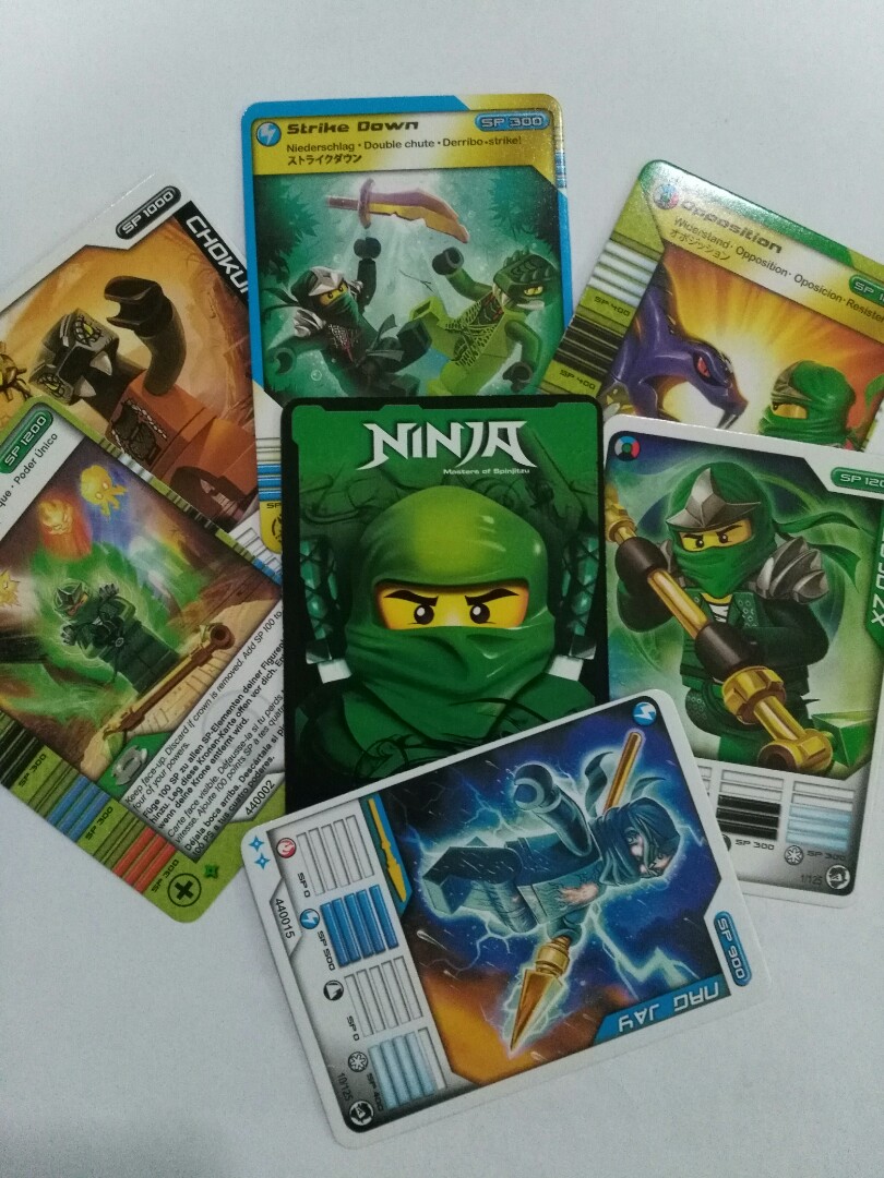 GREEN NINJA Playing Cards, Hobbies & Toys, Toys & Games on Carousell