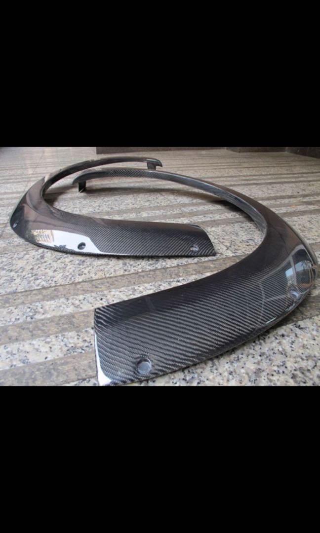 GTR R35 carbon fender flare, Car Accessories, Accessories on Carousell
