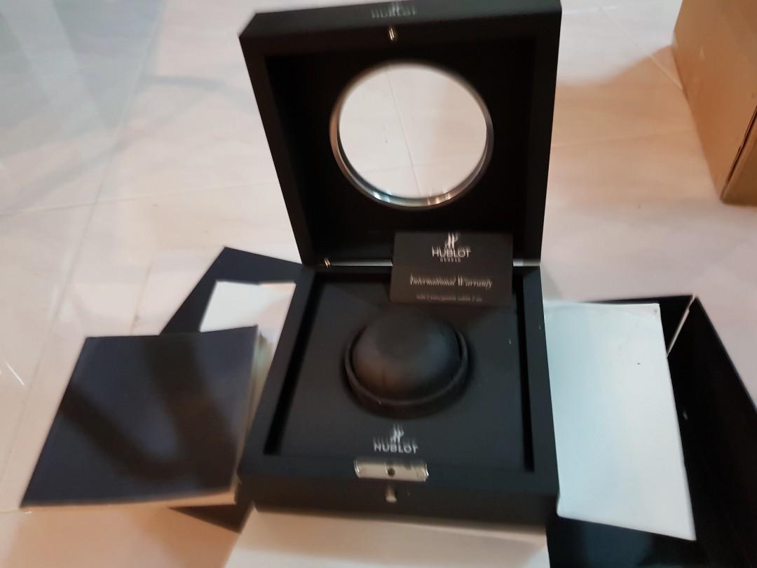 Hublot Big Bang watch boxes, Luxury, Watches on Carousell