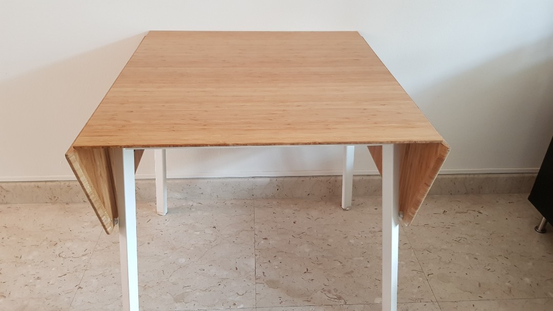 Ikea folding table, Furniture & Home Living, Furniture, Tables & Sets ...