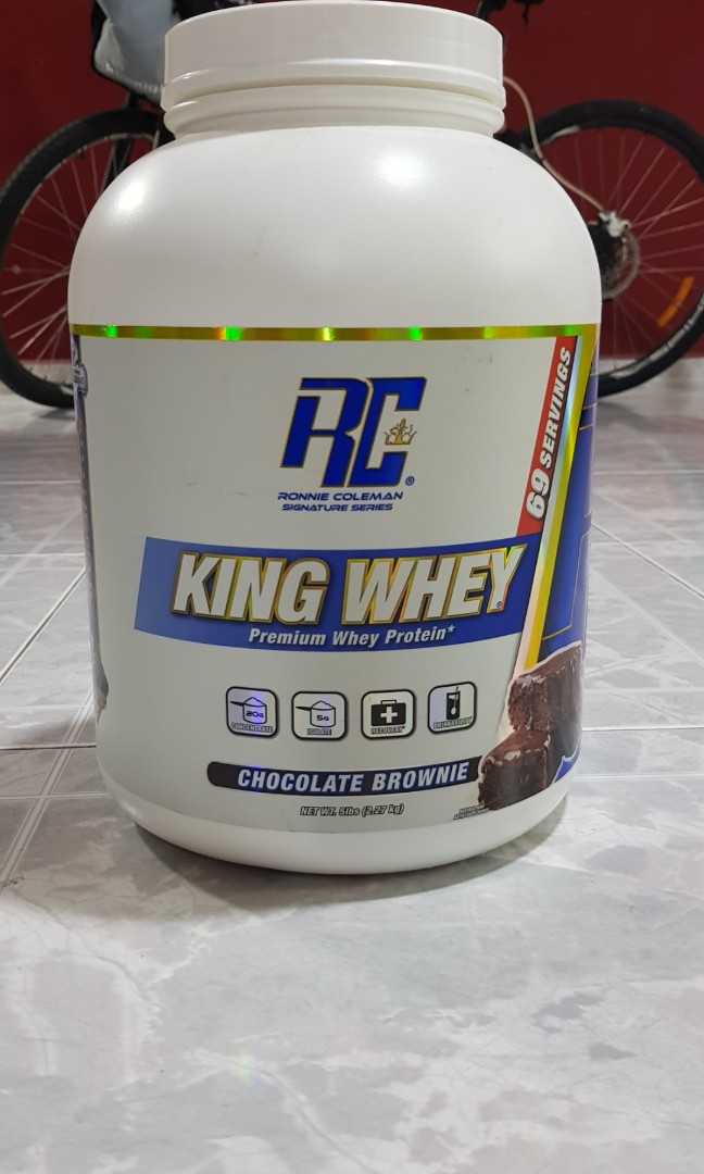 King WHEY Protein 5LB (by Ronnie Coleman), Everything Else on Carousell