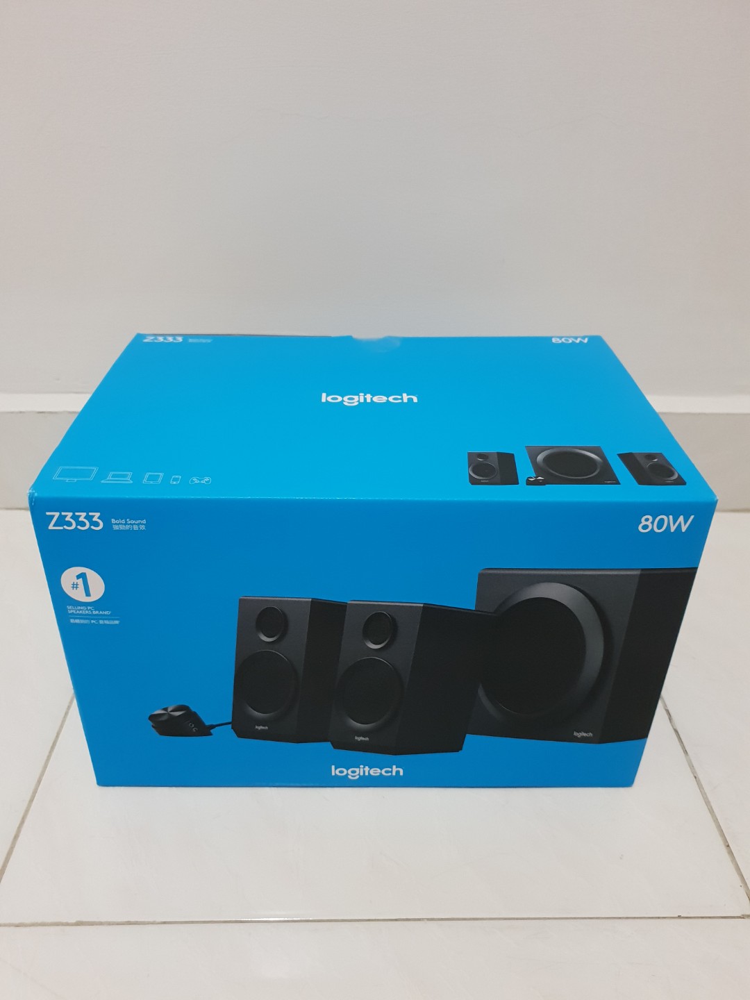 Brand New Logitech Z333 Speaker 2.1, Audio, Soundbars, Speakers ...