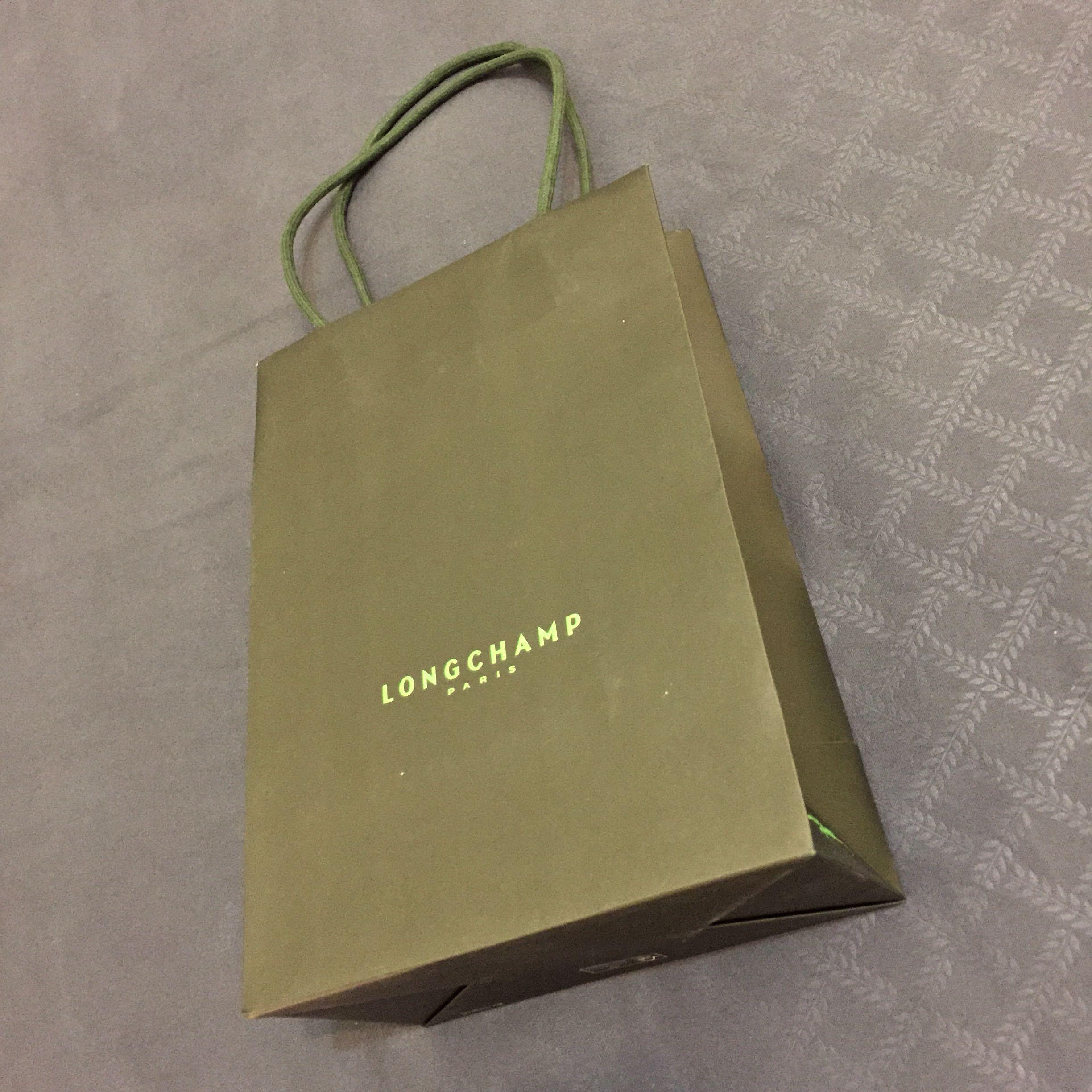Longchamp Paper Bag 03, Luxury, Bags & Wallets on Carousell