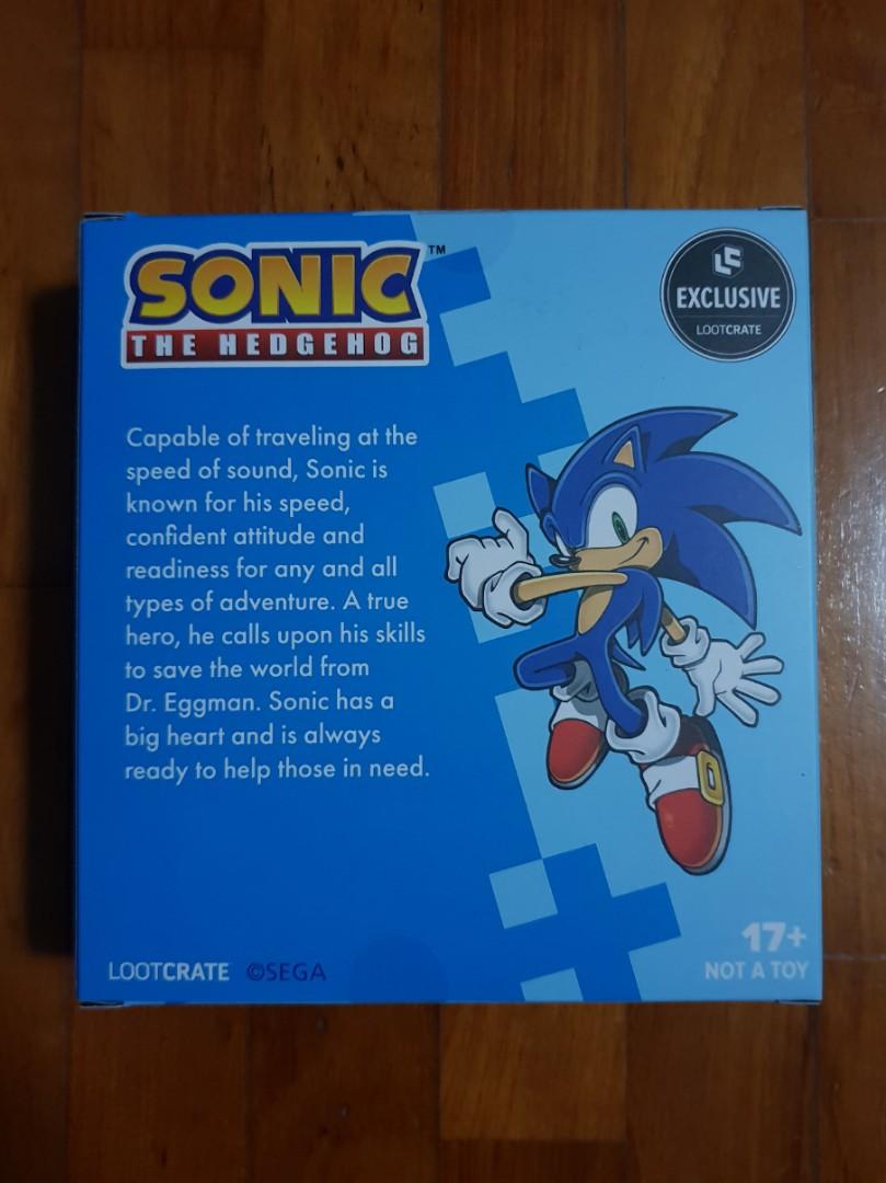 Loot Crate March 2018 - Sonic the Hedgehog - Sonic and Rings ...