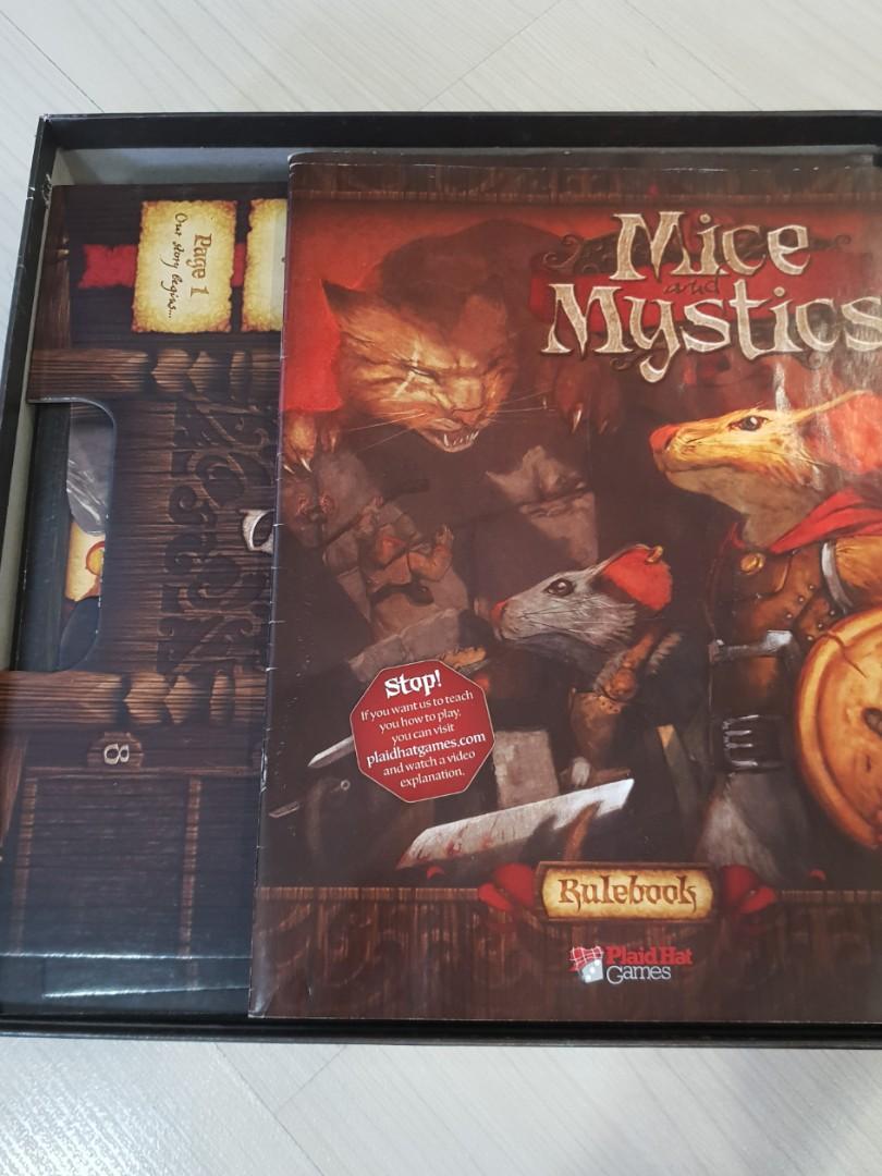 Mice and Mystics (Base Game), Hobbies & Toys, Toys & Games on Carousell
