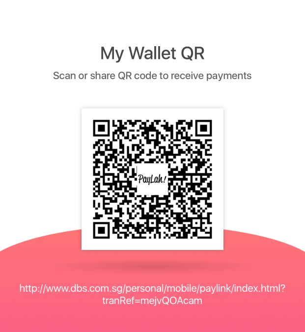 My PayLah! QR code, Bulletin Board, Announcements on Carousell