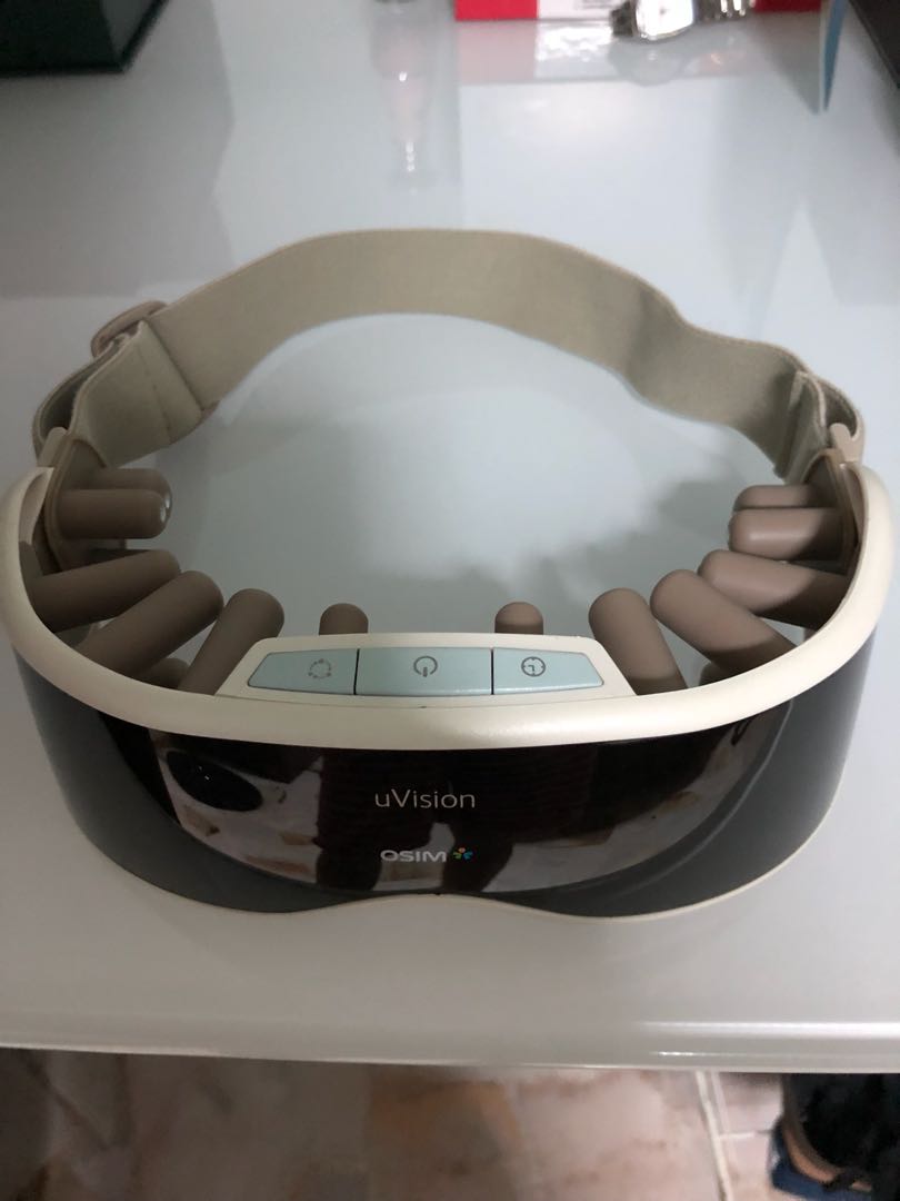 OSIM uVision Eye Massager, Health & Nutrition, Massage Devices on Carousell