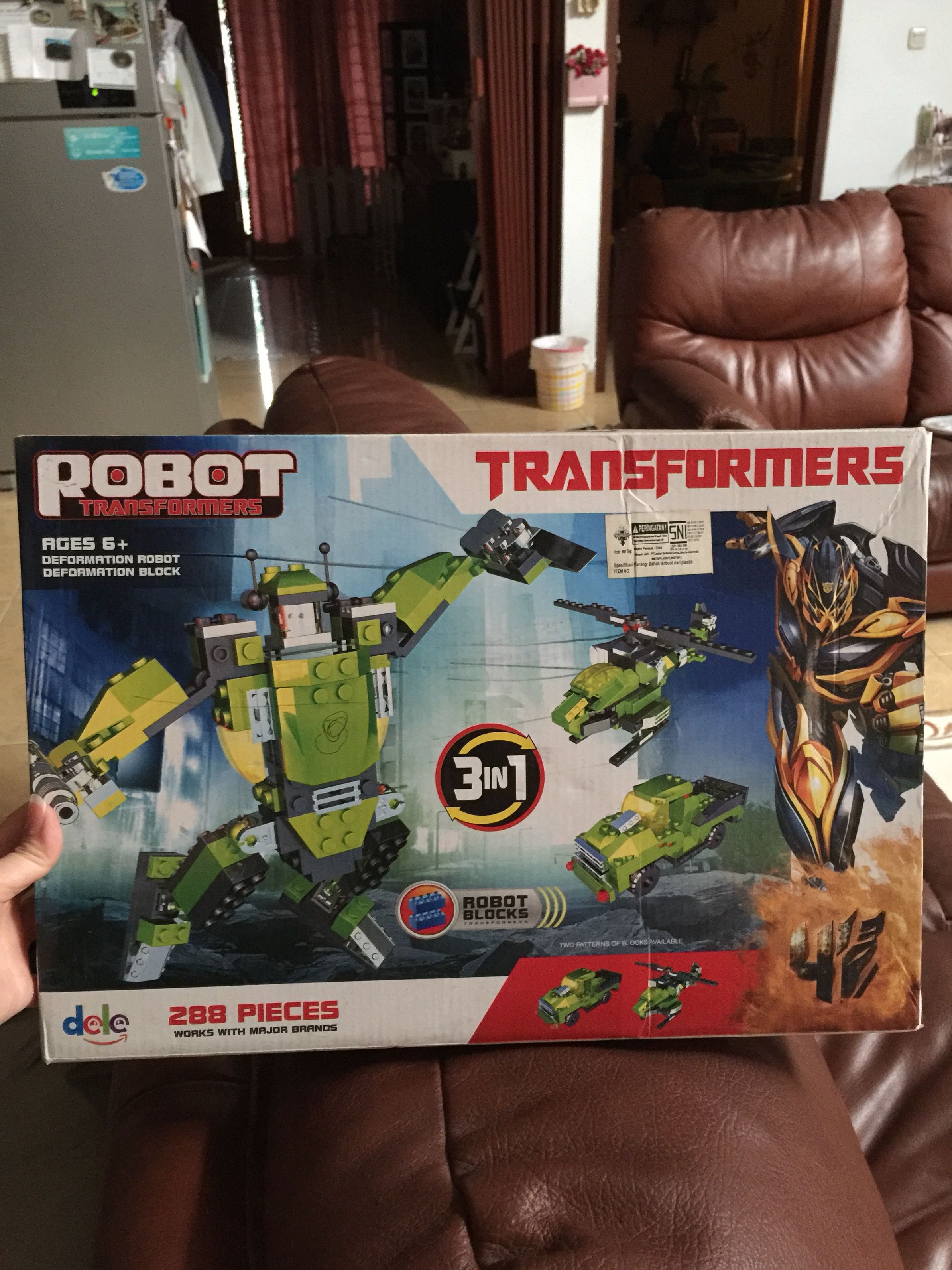 Robot Transformers Blocks, Bayi & Anak, Mainan & Baby Walker di Carousell