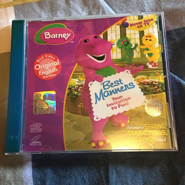 Barney VCD, 興趣及遊戲, 音樂、樂器 & 配件, 音樂與媒體 - CD 及 DVD - Carousell