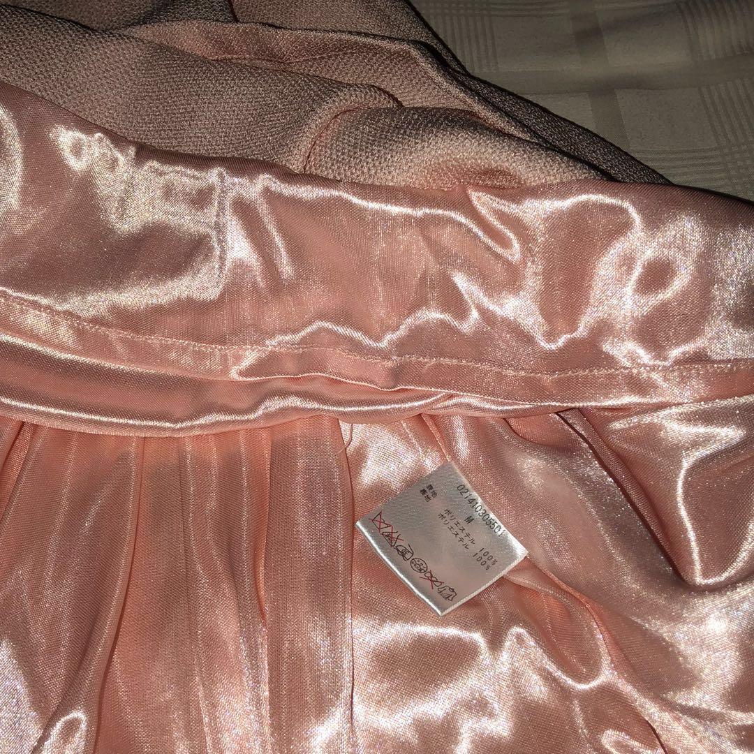 Sexy sweet pink peach babydoll dress dazzlin Tokyo japan. Push up dress. Liz Lisa. Snidel. Mango ...