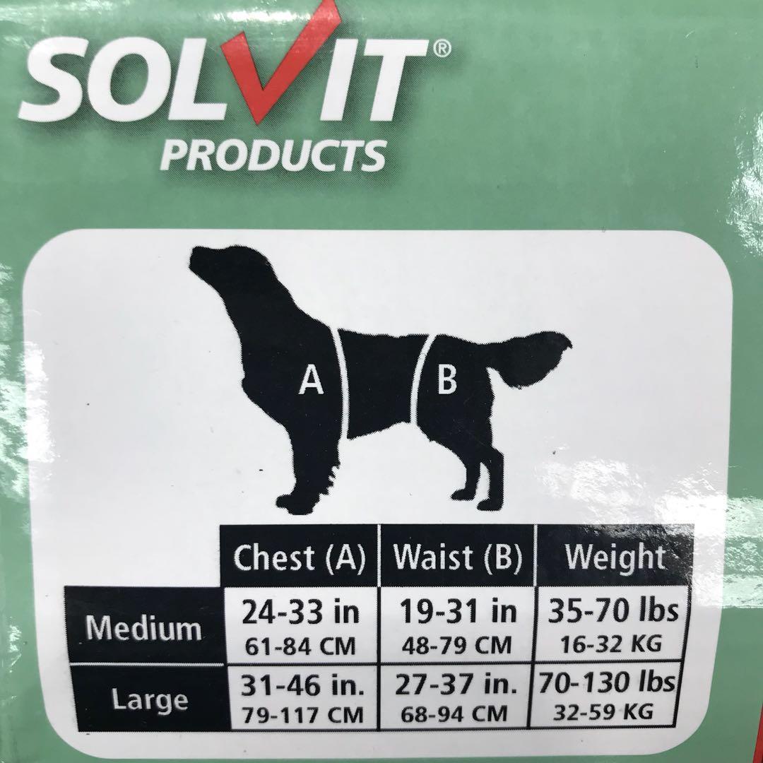 美國Solvit Pet Lifting Aid for Full Front and Back Full Body Support, 寵物 ...