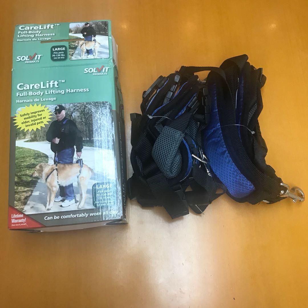 美國Solvit Pet Lifting Aid for Full Front and Back Full Body Support, 寵物 ...