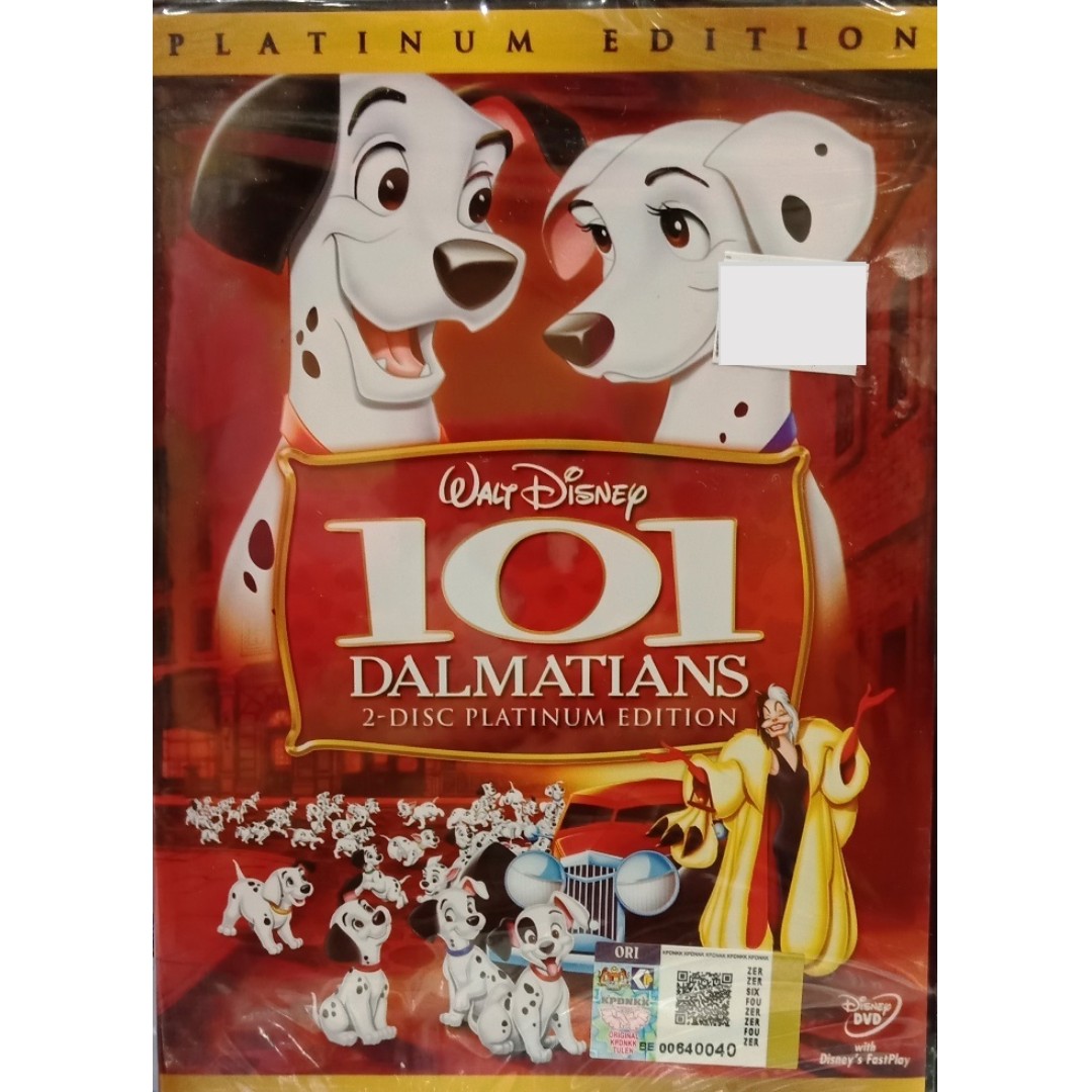 Walt Disney 101 Dalmatians Anime Movie Platinum Edition 2DVD, Hobbies ...