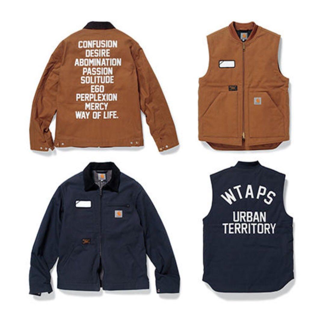WTAPS JAPAN X CARHARTT USA DETROIT JACKET, Men's Fashion, Coats ...