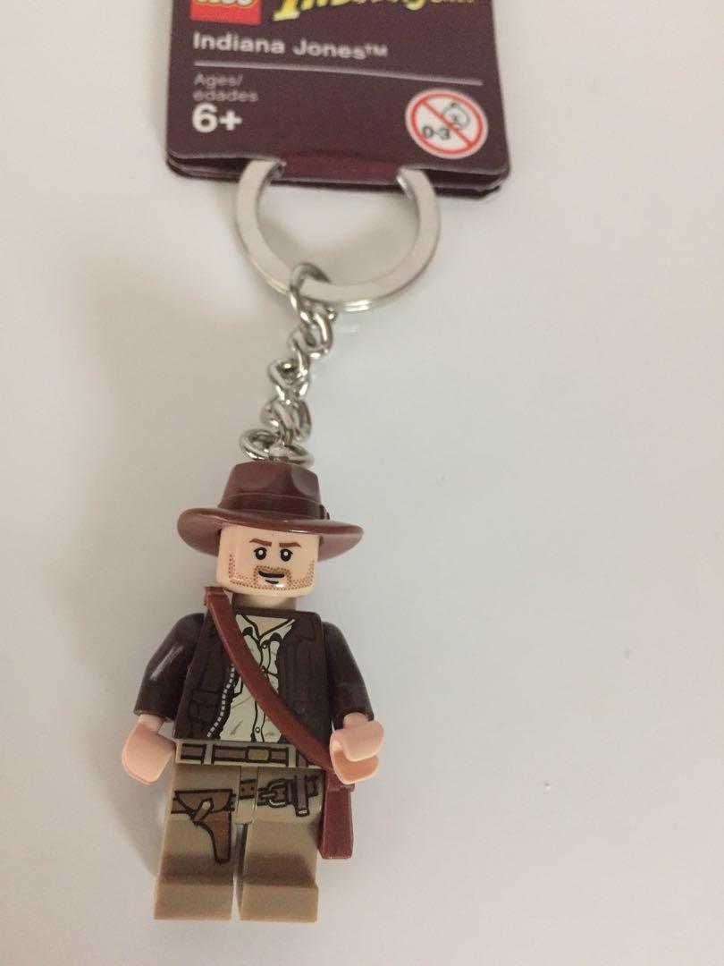 全新 絕版 限量 樂高 LEGO Lego 積木 方塊 Indiana Jones Key Chain Disney 迪士尼 鑰匙圈 鎖匙扣 ...