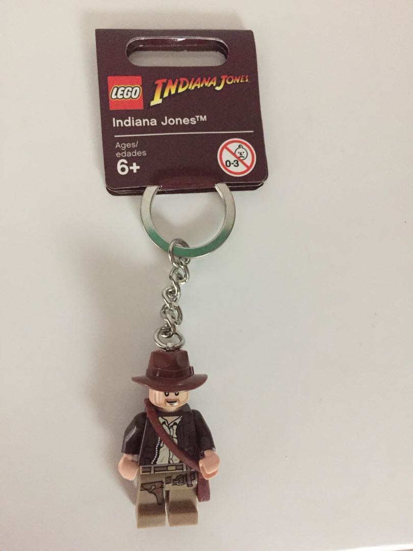 全新 絕版 限量 樂高 LEGO Lego 積木 方塊 Indiana Jones Key Chain Disney 迪士尼 鑰匙圈 鎖匙扣 ...