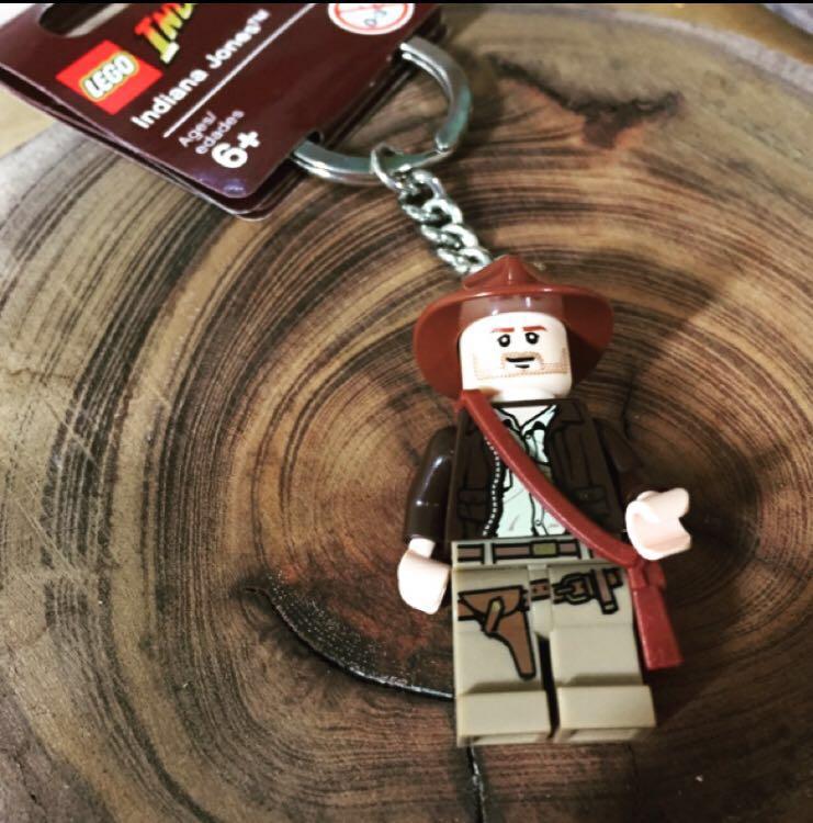 全新 絕版 限量 樂高 LEGO Lego 積木 方塊 Indiana Jones Key Chain Disney 迪士尼 鑰匙圈 鎖匙扣 ...