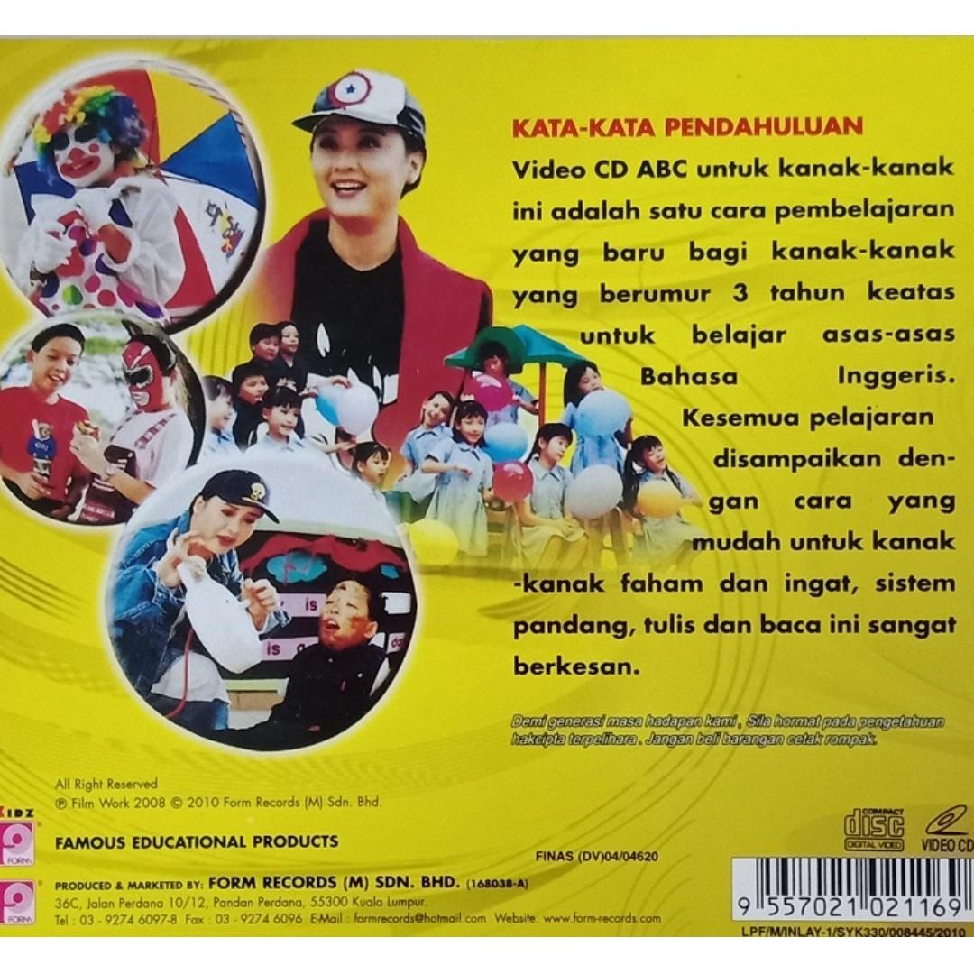 ABC English For Children Untuk Kanak-kanak Vol.6 VCD, Hobbies & Toys, Music & Media, CDs & DVDs ...