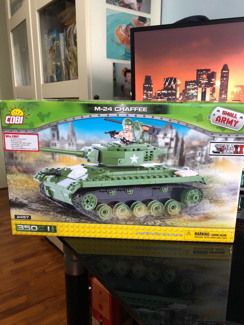 COBI M-24 Chaffee Tank, World War 2, Hobbies & Toys, Toys & Games on ...