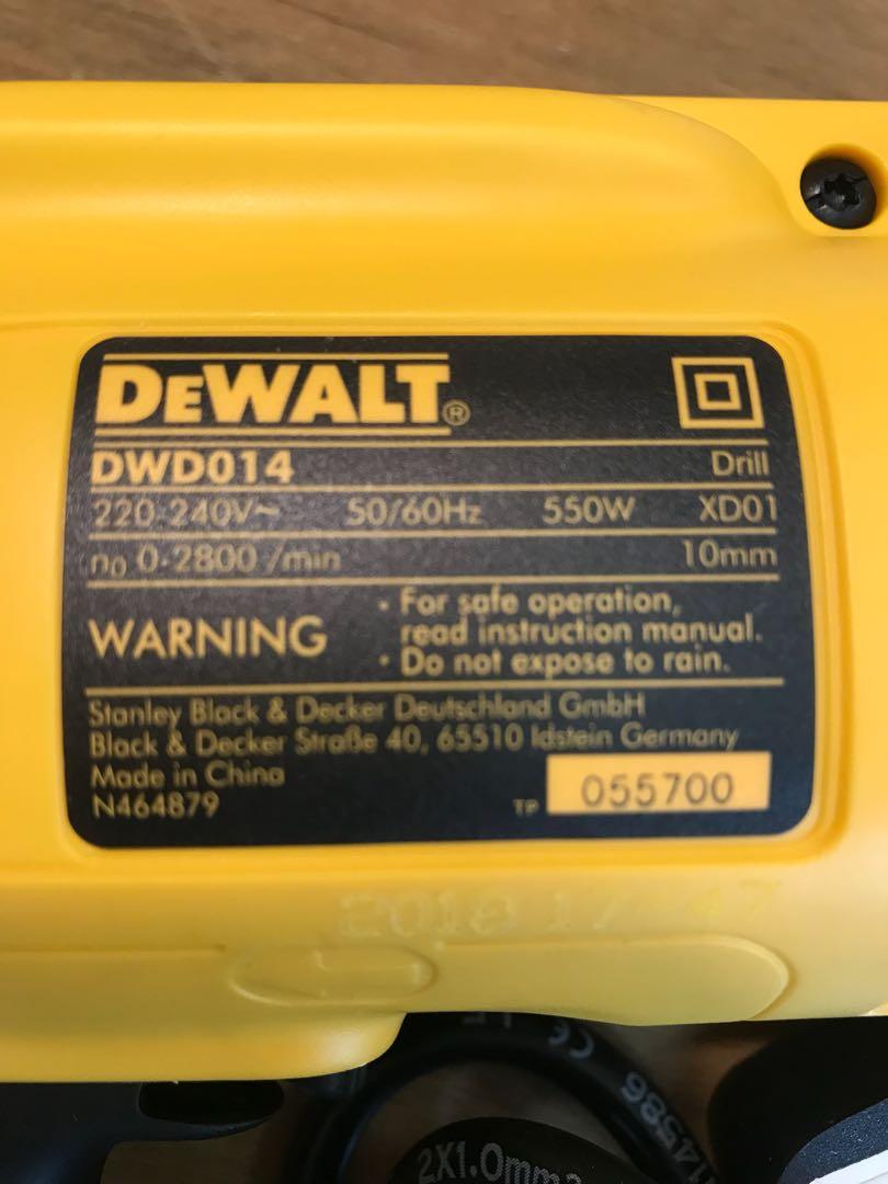 Dewalt DWD014 10mm drill, Everything Else on Carousell