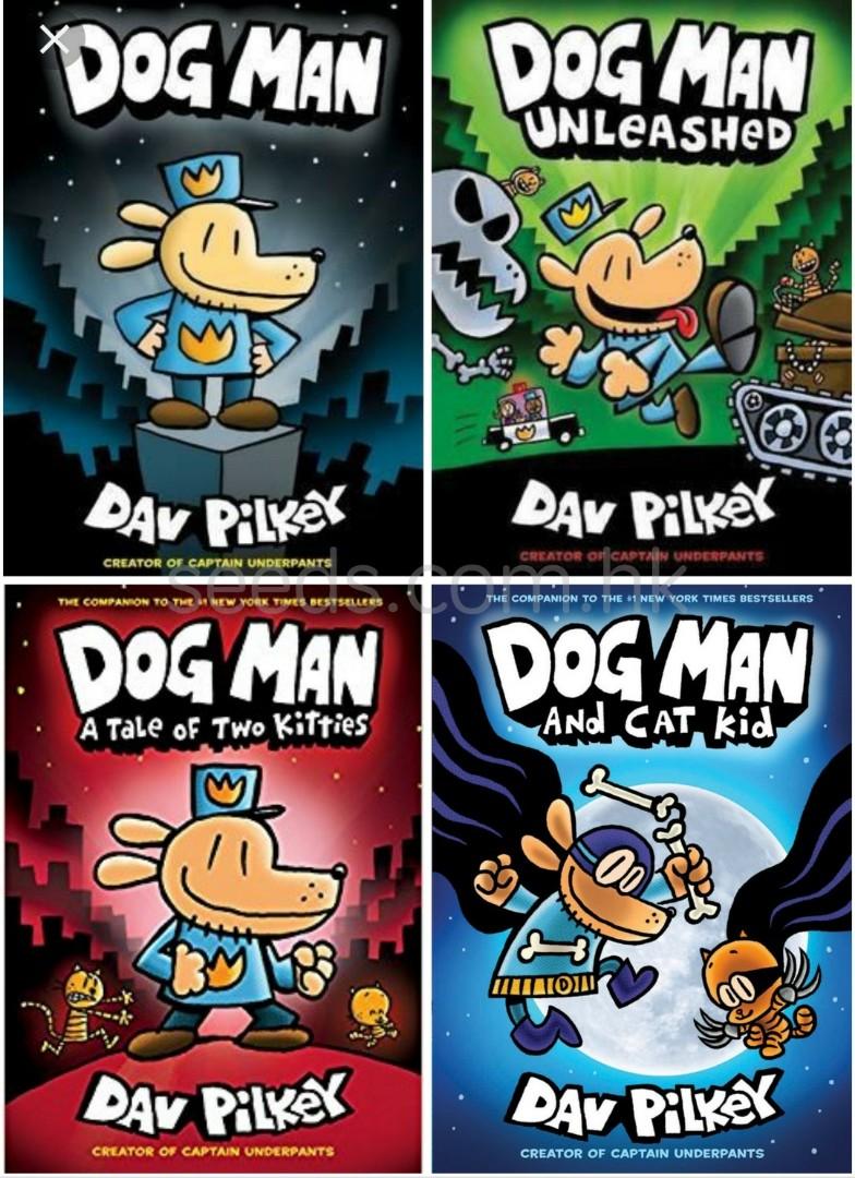 BN Dog Man collection, 4 books hardback set, Hobbies & Toys, Books ...